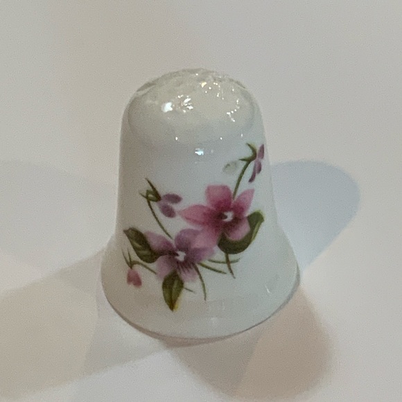 Staffordshire | Accents | Thimble Floral Staffordshire Bone China ...